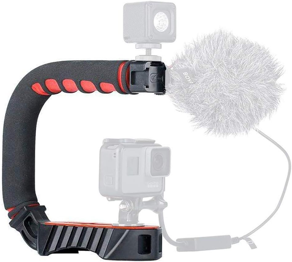 Amazon.com : ULANZI U-Grip PRO U Shape Bracket Handheld STABILIZER Grip ...