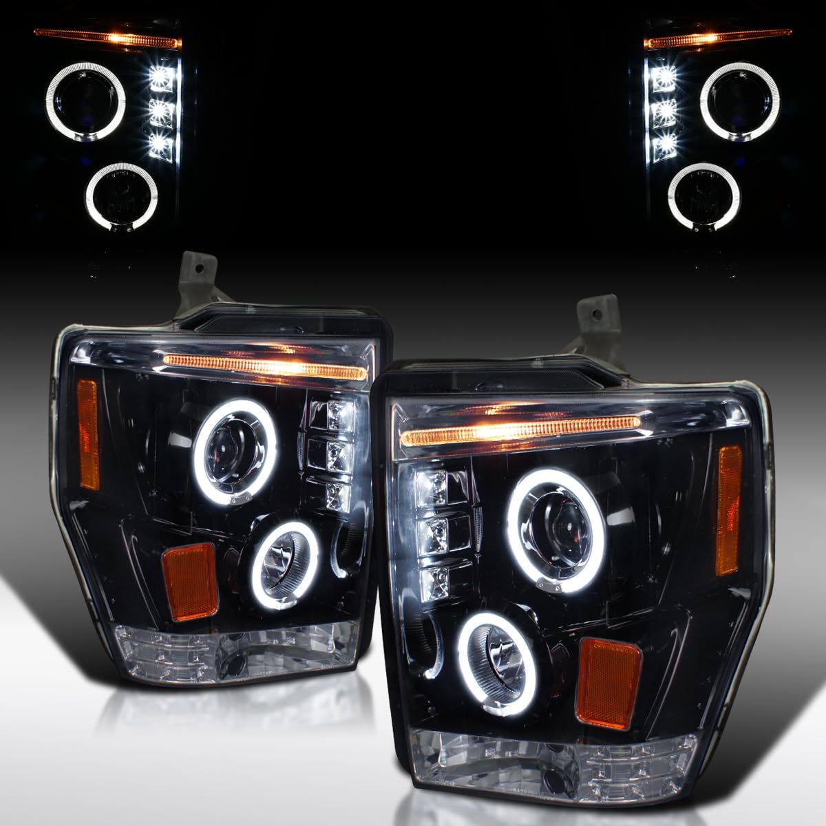 Amazon.com: AUTOZENSATION Compatible with 2008-2010 Ford F-250/F-350/F ...