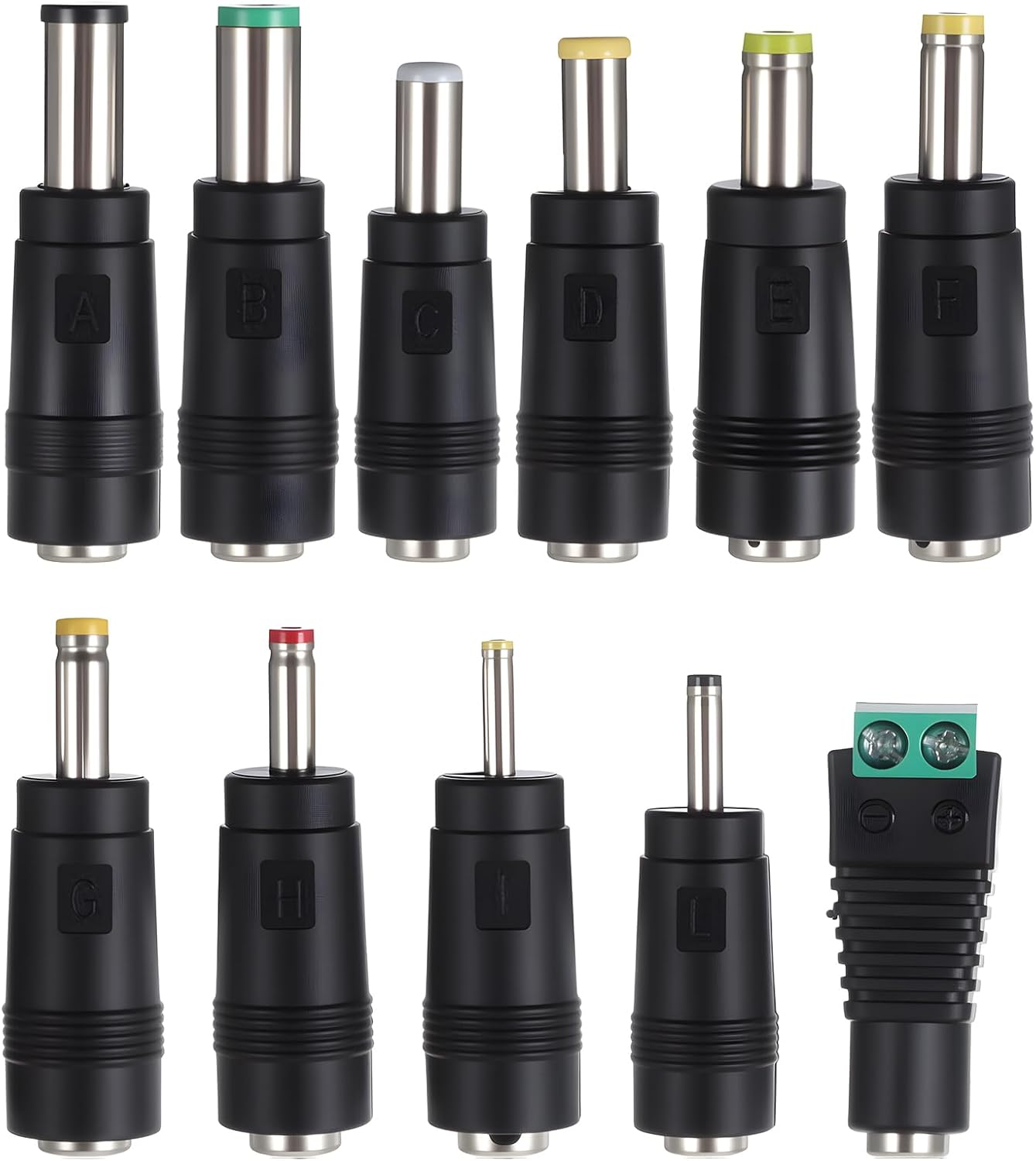 Amazon.com: DC Adapter Plug, 11 Pcs Universal 5.5 mm x 2.1 mm DC AC ...