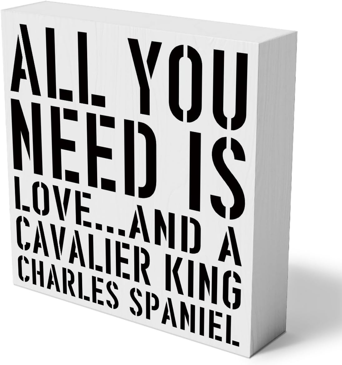 Amazon.com: Cavalier King Charles Spaniel Mom Wooden Box Sign Home Wall ...