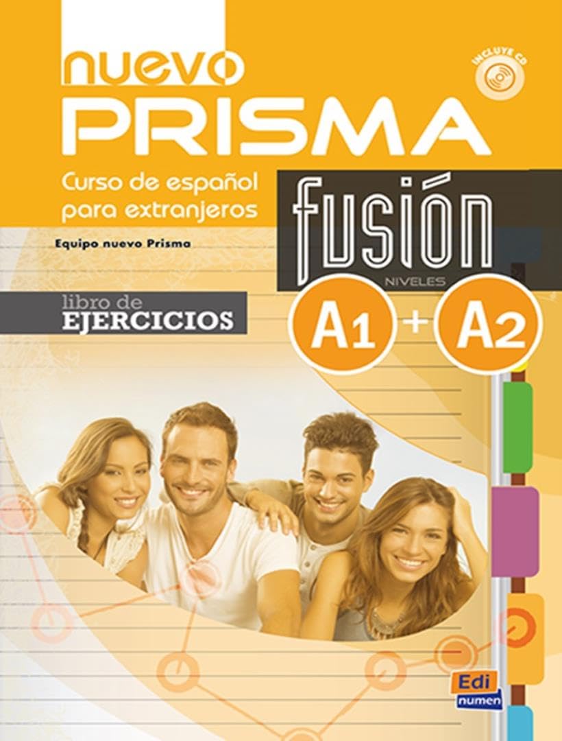nuevo Prisma Fusión A1+A2 Ejercicios: Libro de ejercicios: 0000 : nuevo Prisma, Equipo: Amazon ...
