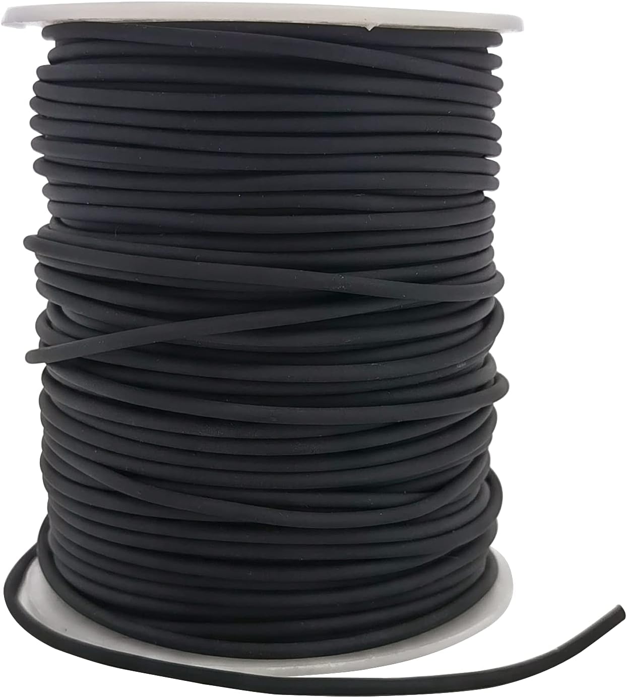 Amazon.com: 54 Yards Hollow Pipe Rubber Tube Cord 2mm Rubber Tube ...