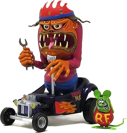 Amazon.com: Atlantis Ed Roth Drag Nut 1/25 Scale Model Kit : Arts ...