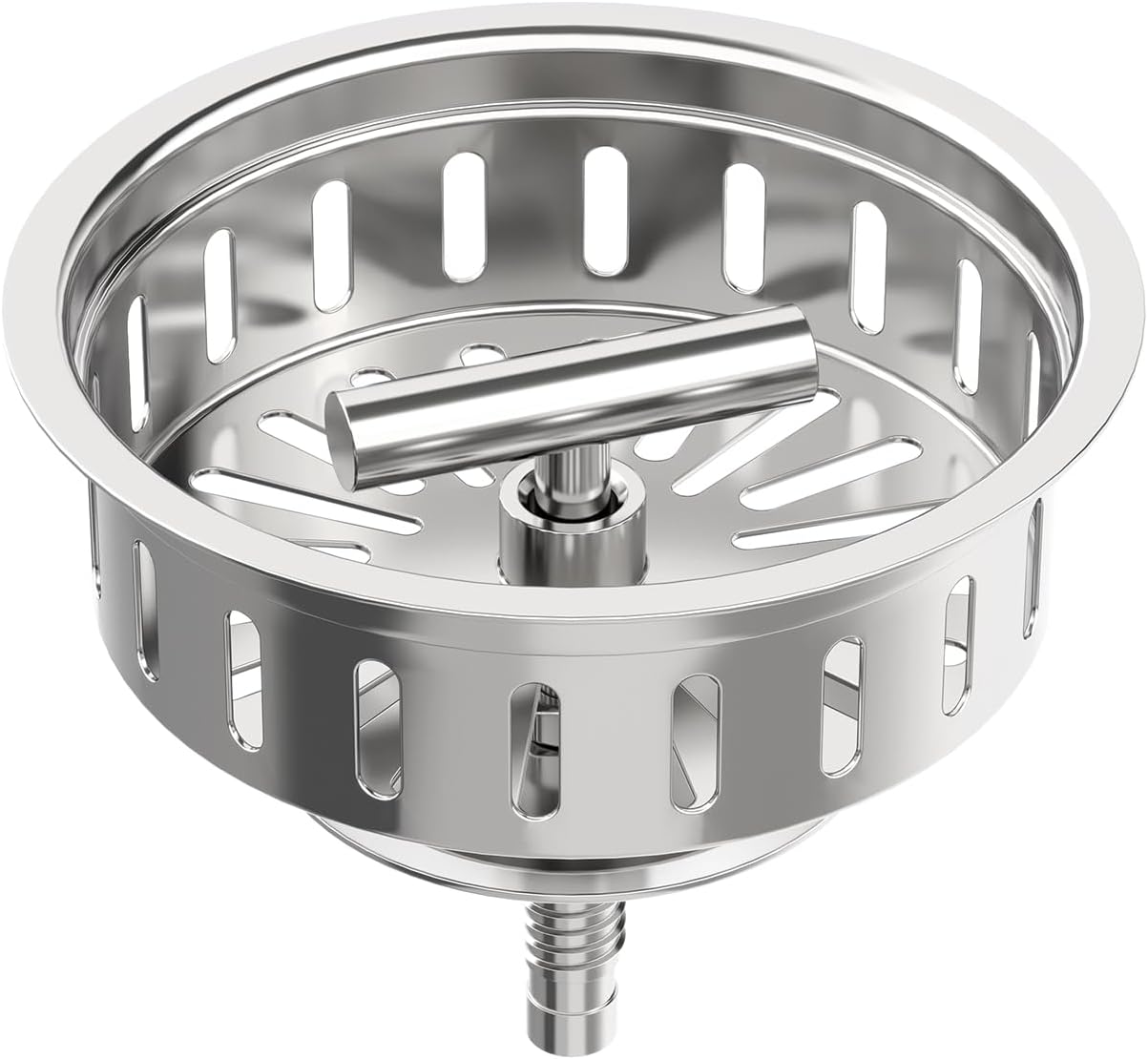 Spin and Seal Stainless Steel Replacement Basket Strainer with Threaded ...