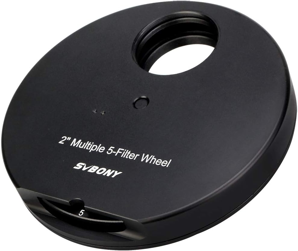 Amazon.com : SVBONY SV133 Filter Wheel Multiple 5 Position Filter Wheel ...