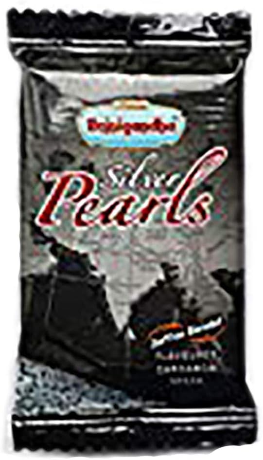 Rajnigandha Silver Pearls Saffron Blended Flavoured Cardamom Seeds ...
