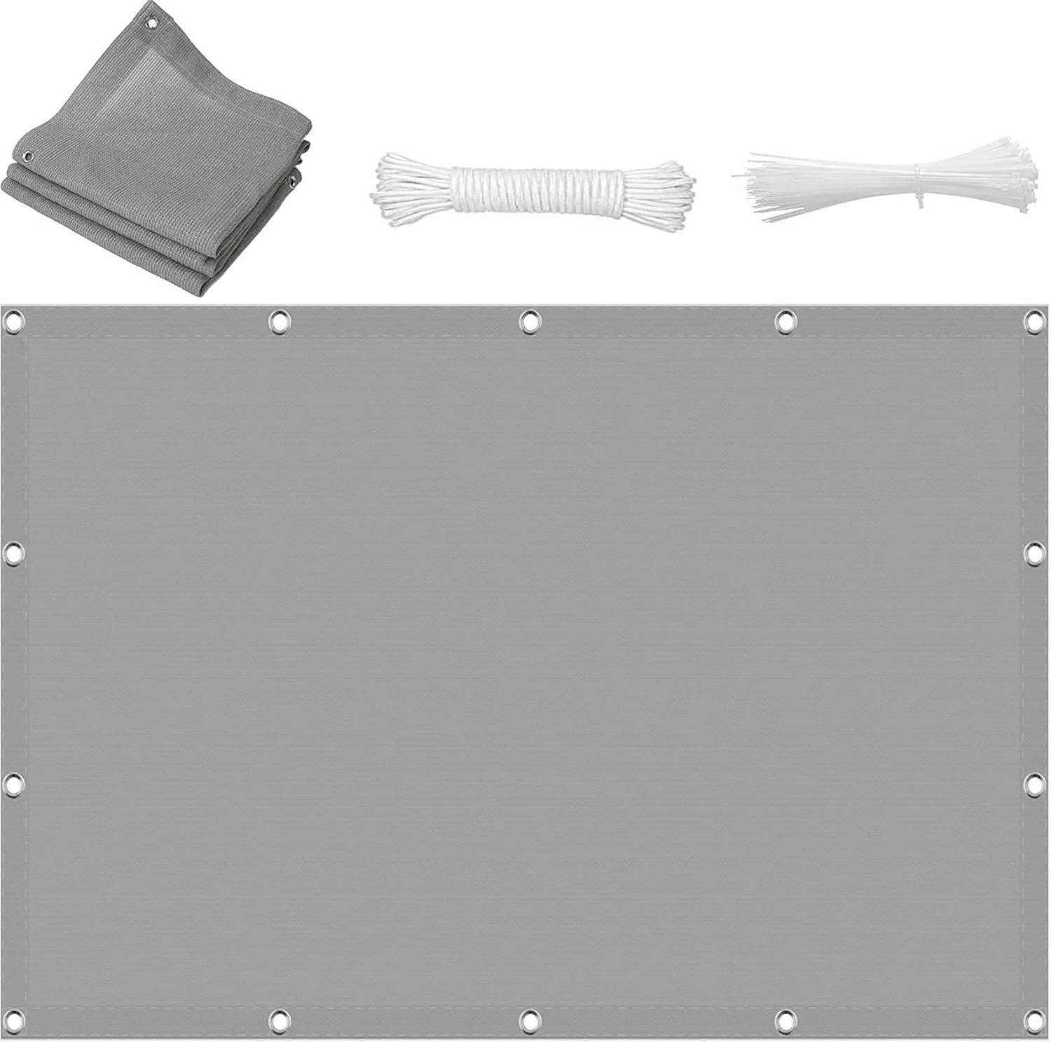 Amazon.com : Shade Sail Canopy 1.2x2.8m Balcony Protect Privacy Screens ...