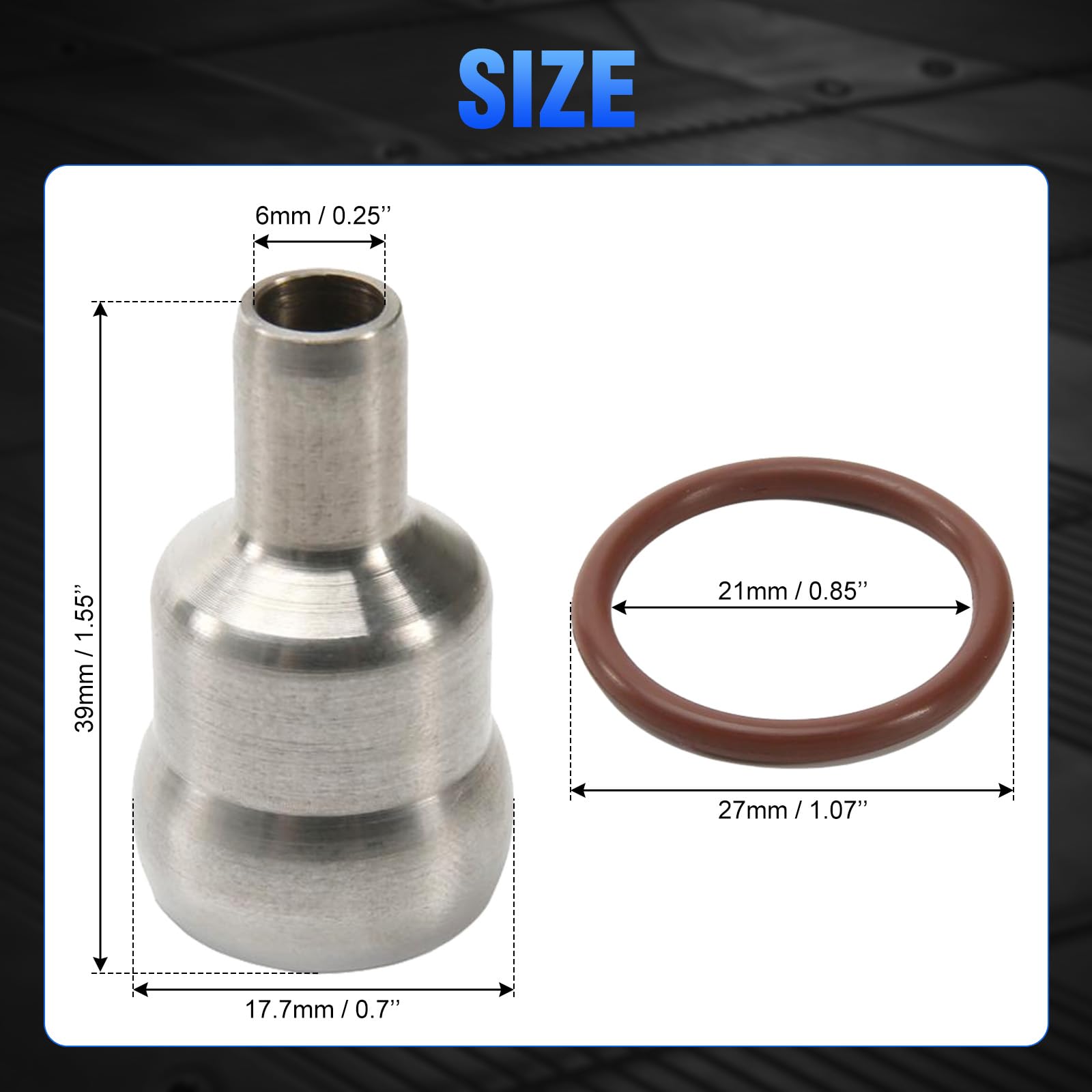 Snapklik.com : Partol High Pressure Oil Rail Ball Tube Repair Kit For ...
