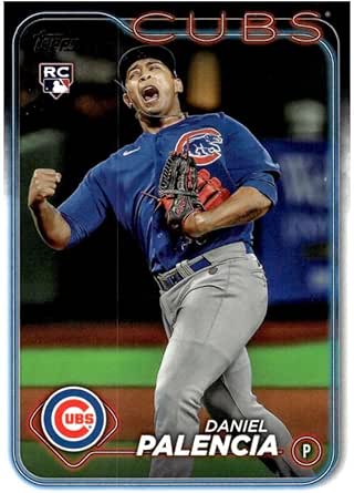 Amazon.com: 2024 Topps Series 1 Baseball #178 Daniel Palencia RC Rookie ...