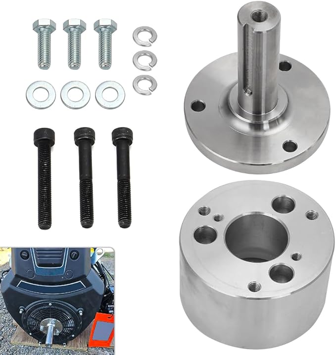Amazon.com: WIKIBB Flywheel PTO Drive Kit V-Twin Engine Adapter Coupler ...
