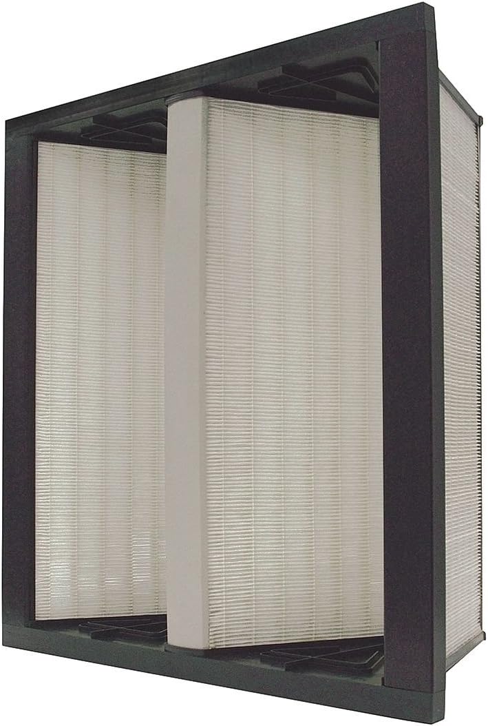 Air Handler 20x24x12 Fiberglass V-Bank Air Filter with MERV13 and 85% ...