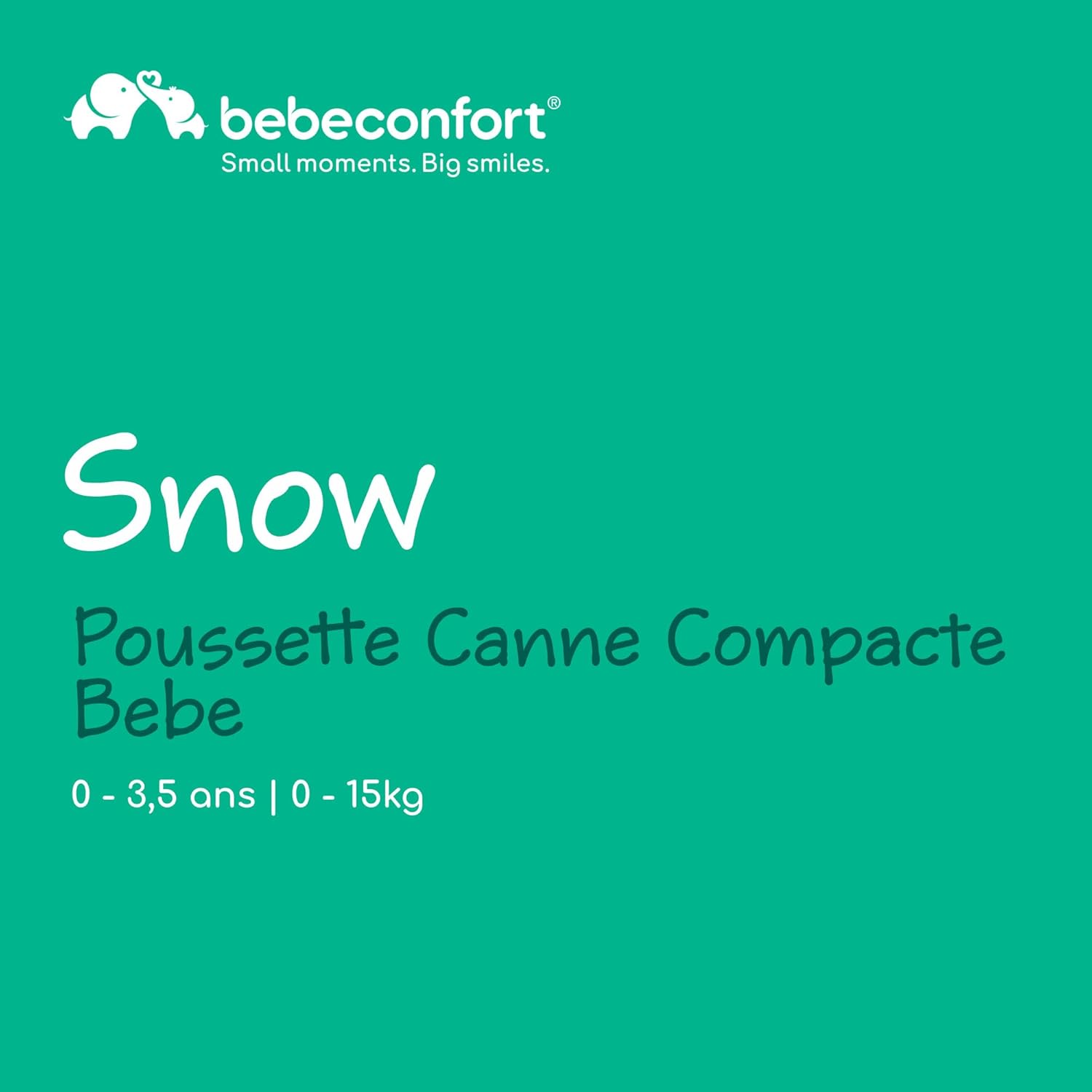 Test de la Poussette Canne Compacte Bébéconfort Snow - Cocon et Compagnie