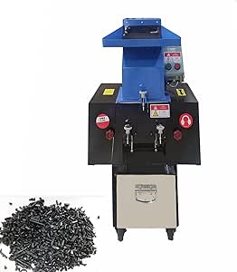 Amazon.com : BREVELTION Plastic Granulator Electric Plastic Shredder 2 ...
