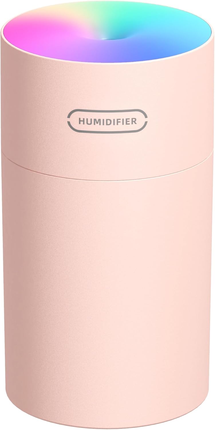 Amazon.com: Mini Humidifier, 270ml Small Personal Cool Mist Humidifiers ...