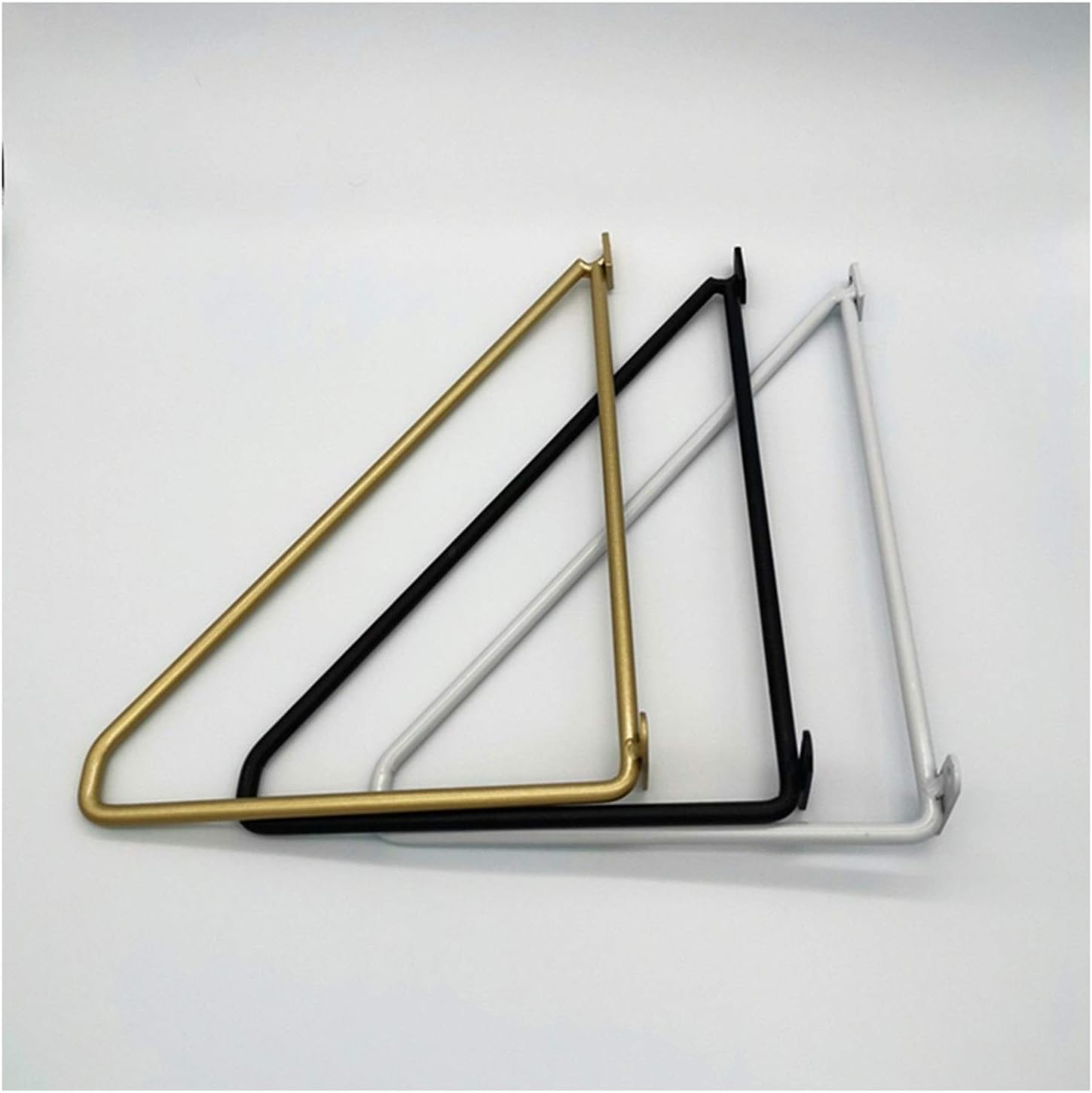 Amazon.com: Metal Industrial Steel Shelf Supports Triangle Bracket For ...