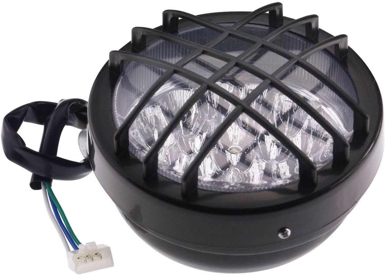 Amazon.com: PRO BAT 12V Front LED Headlight Lamp Head light For Utility ...
