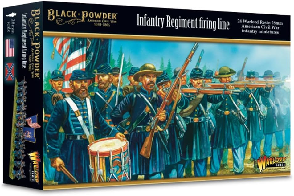 Warlord Games Black Powder American Civil War: Infantry Regiment Firing ...