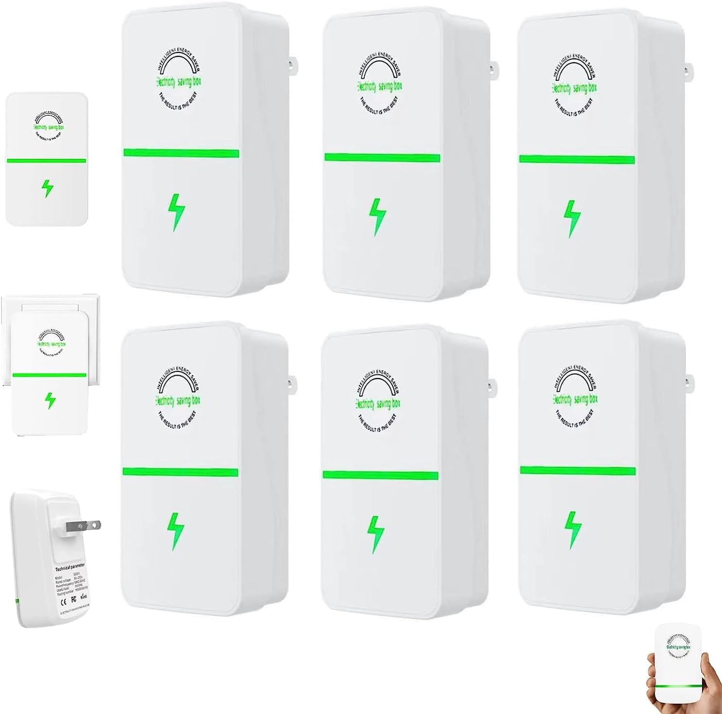 Amazon.com: DAILAO Power Saver Stop-Watt Energy Saving Device, Pro ...