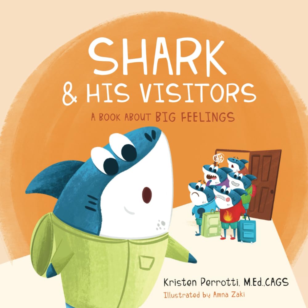 Amazon.com: Shark and His Visitors: A Book About Big Feelings ...