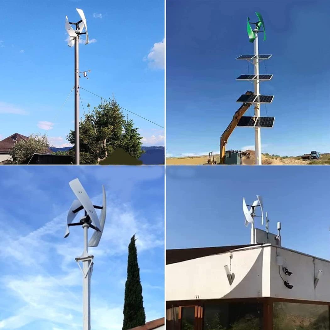 Buy LiuSj JUnSt 10000W No Noise Vertical Wind Turbine Generator ...