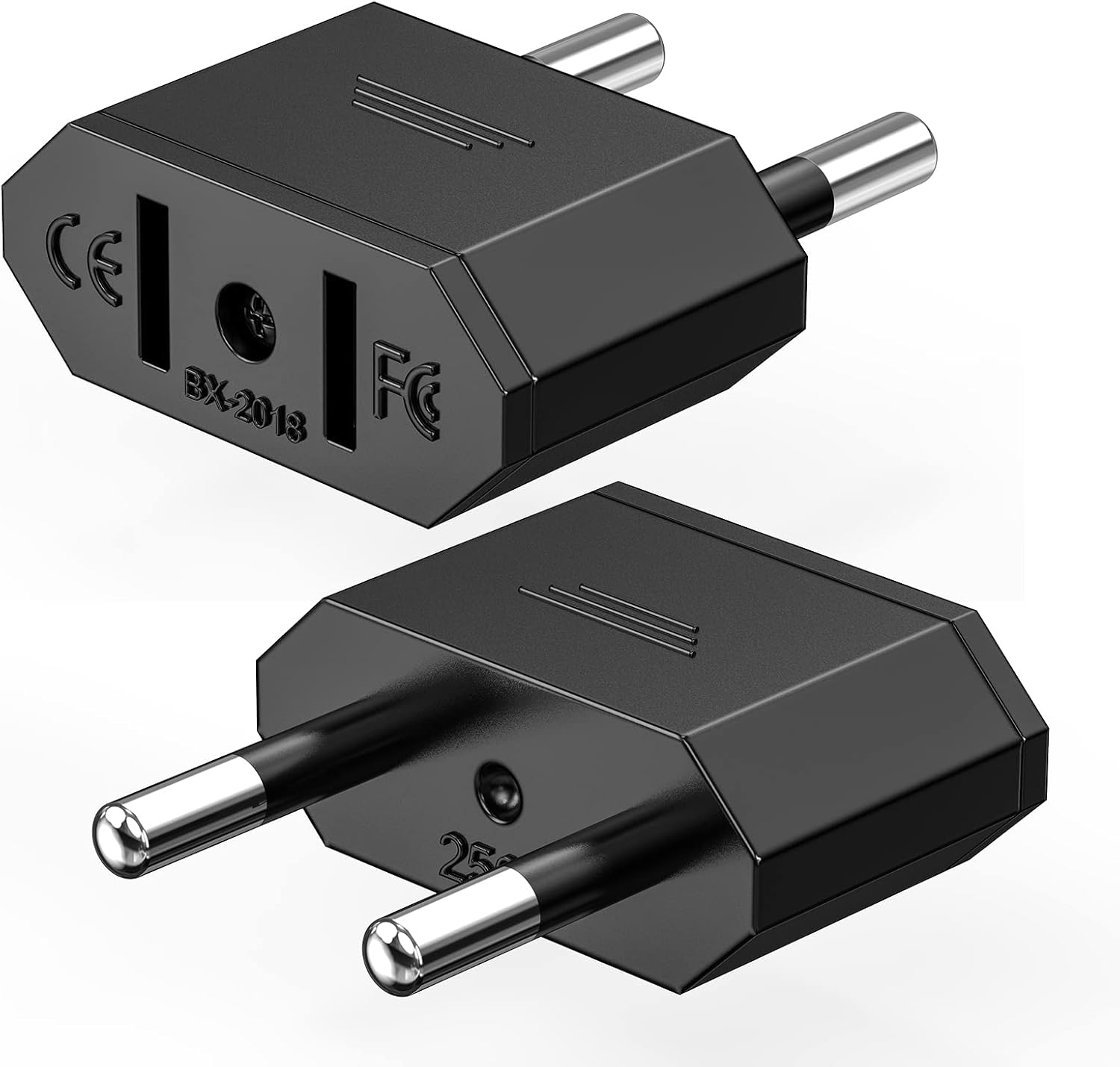 US To EU Adapter Reisestecker Auf EU 2 Pin Ancable Deutschland Europ