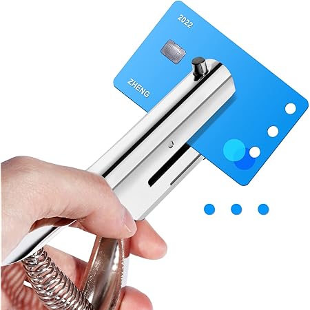 Amazon.com: SmartSign-AD-0005 Heavy Duty Hole Punch | 5" Tall, Silver ...