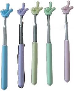 Amazon.com : Retractable Teacher Pointer for Classroom Kids Reading, Dumero Extendable Finger ...