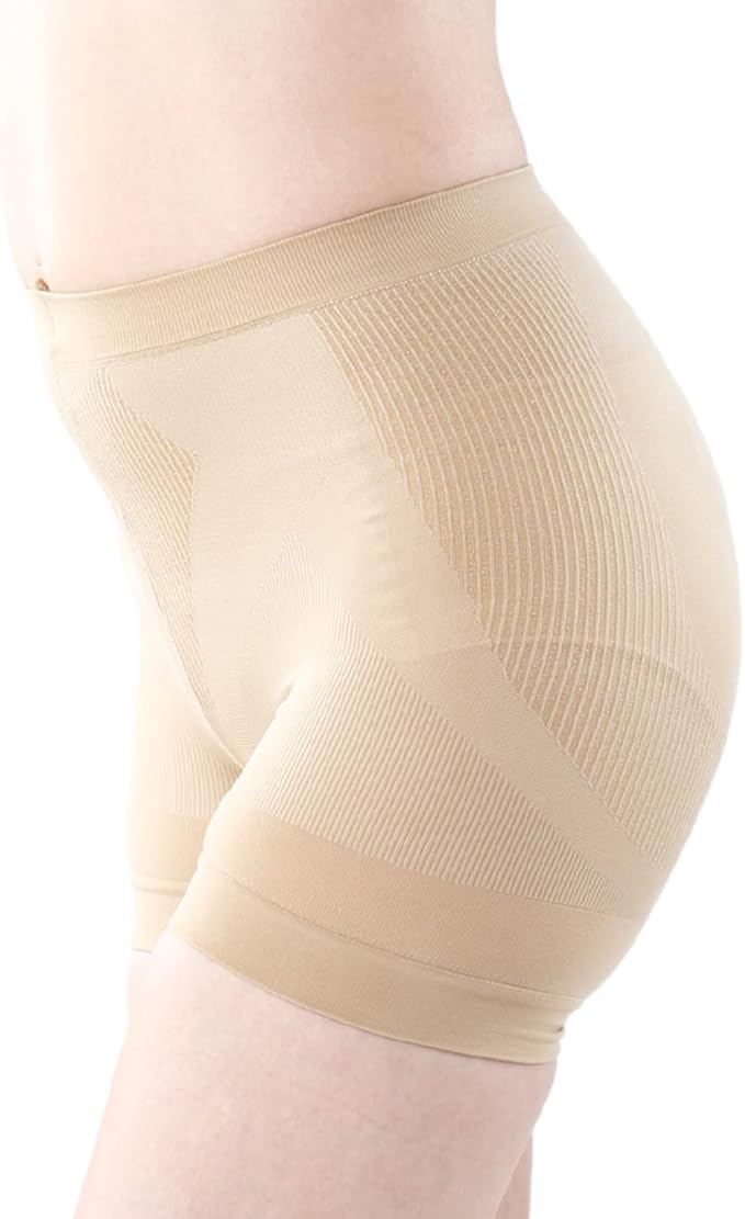 Amazon | [RAKUNA] [ラクナ] 整体ガードル 骨盤 お腹引き締め ガードル サポート 補正下着 産後 コルセット 骨盤ケア スタイルアップ 着圧ガードル L~LL ベージュ ...