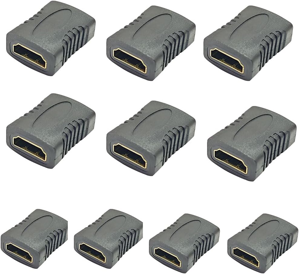 Amazon.com: DSY 10 Pack HDMI Female to HDMI Female Coupler Adapter ...