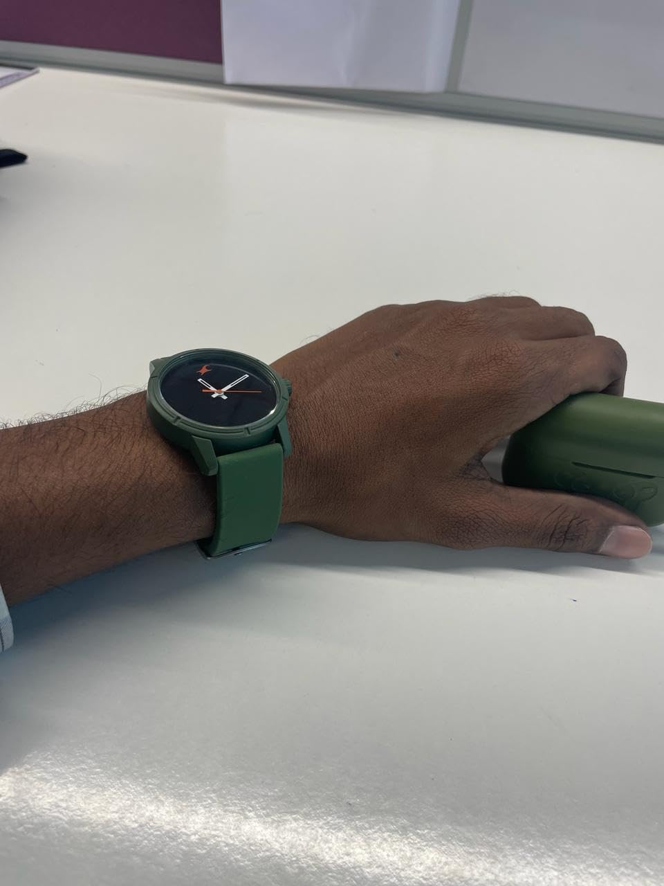 Fastrack Analog Green Dial Men's Casual Watch : Amazon.in: Fashion