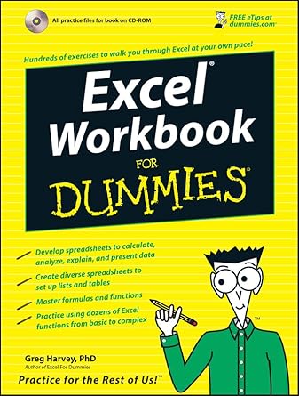 Amazon.com: Excel Workbook For Dummies: 9780471798453: Harvey, Greg: Libros
