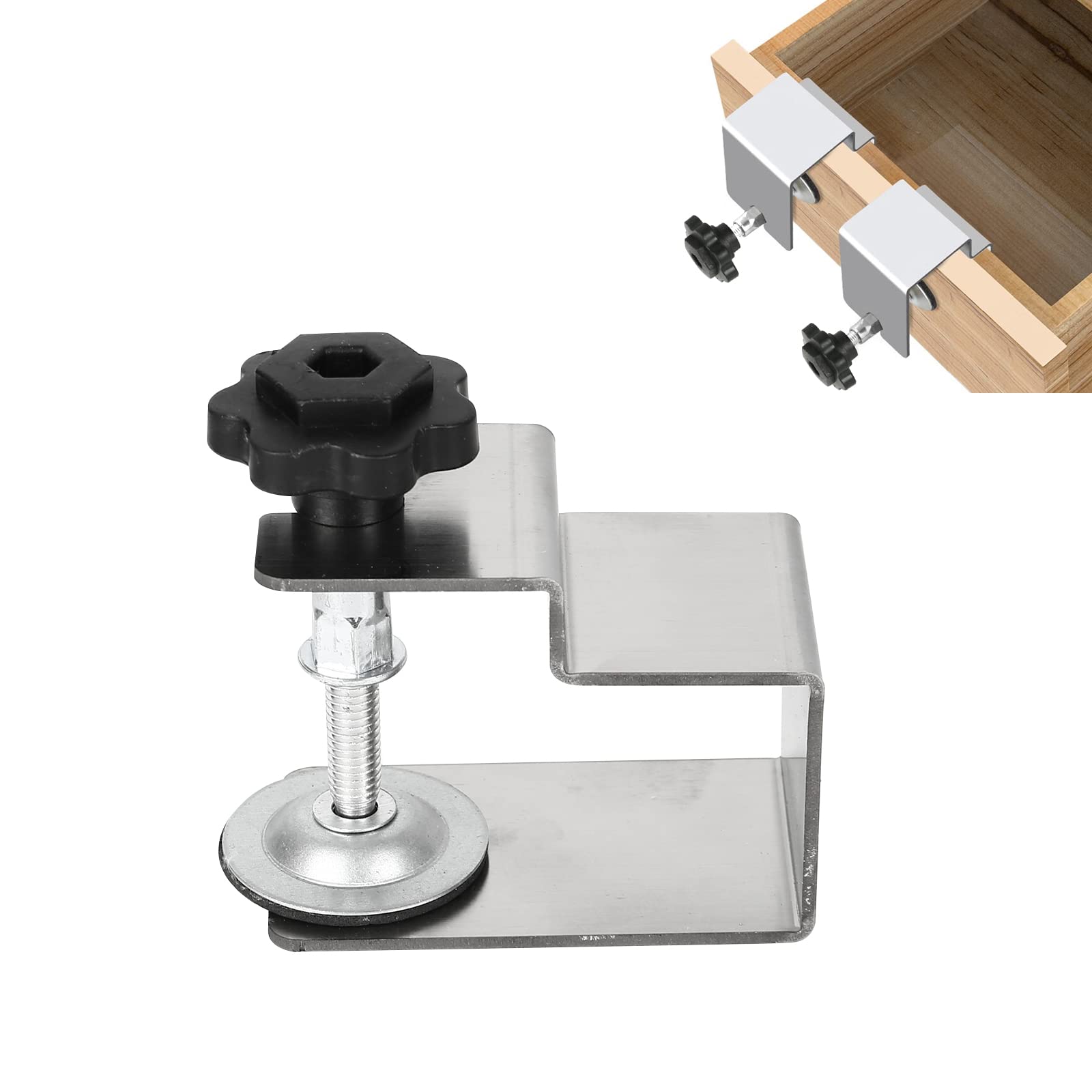 Snapklik.com : Copgge Universal Drawer Front Installation Clamps Drawer Front Clips Cabinet Face ...