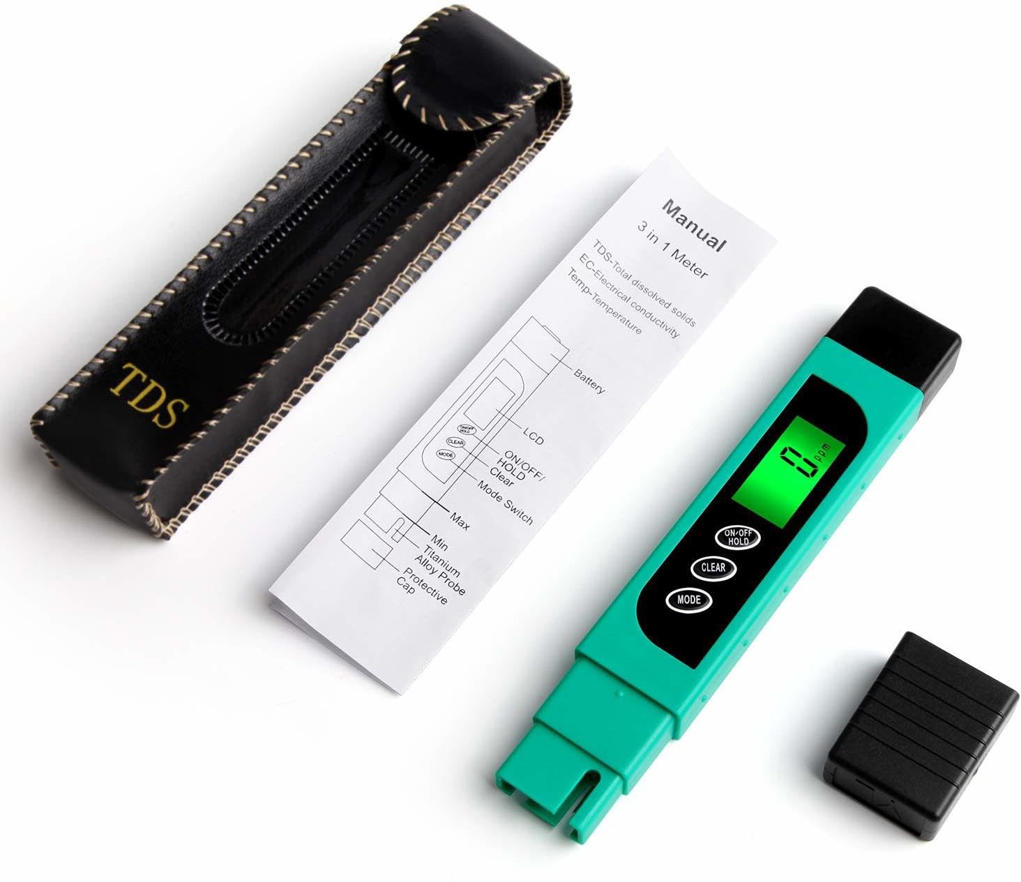 Digital TDS Water Quality Tester Purity Meter TEMP PPM Test Filter Pen ...