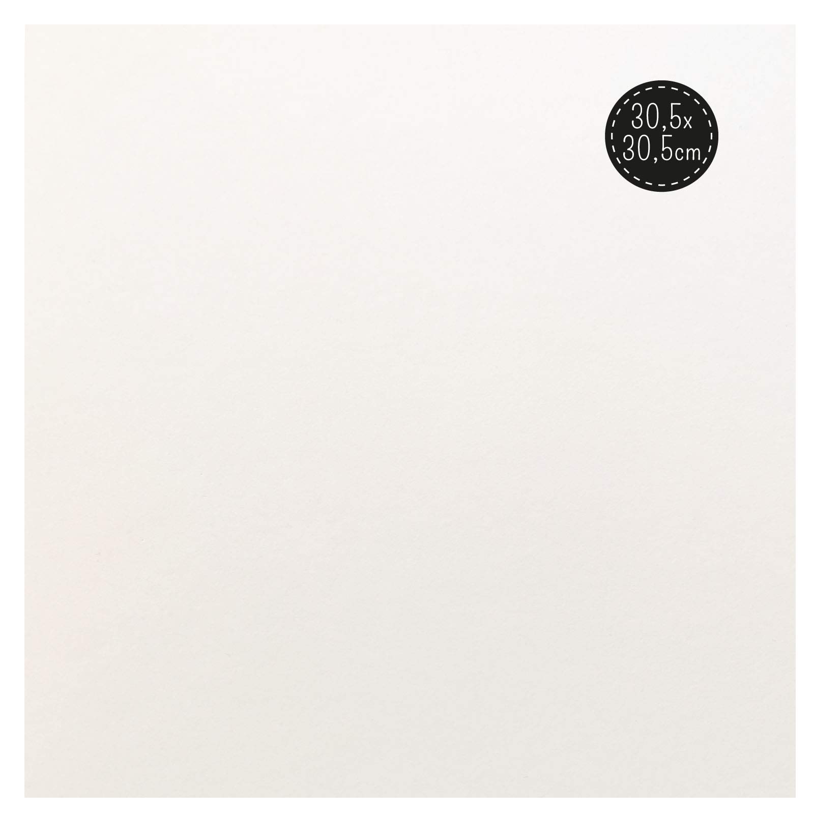 Vaessen Creative Florence Watercolour Paper 12x12 In Ivory, 300 GSM ...