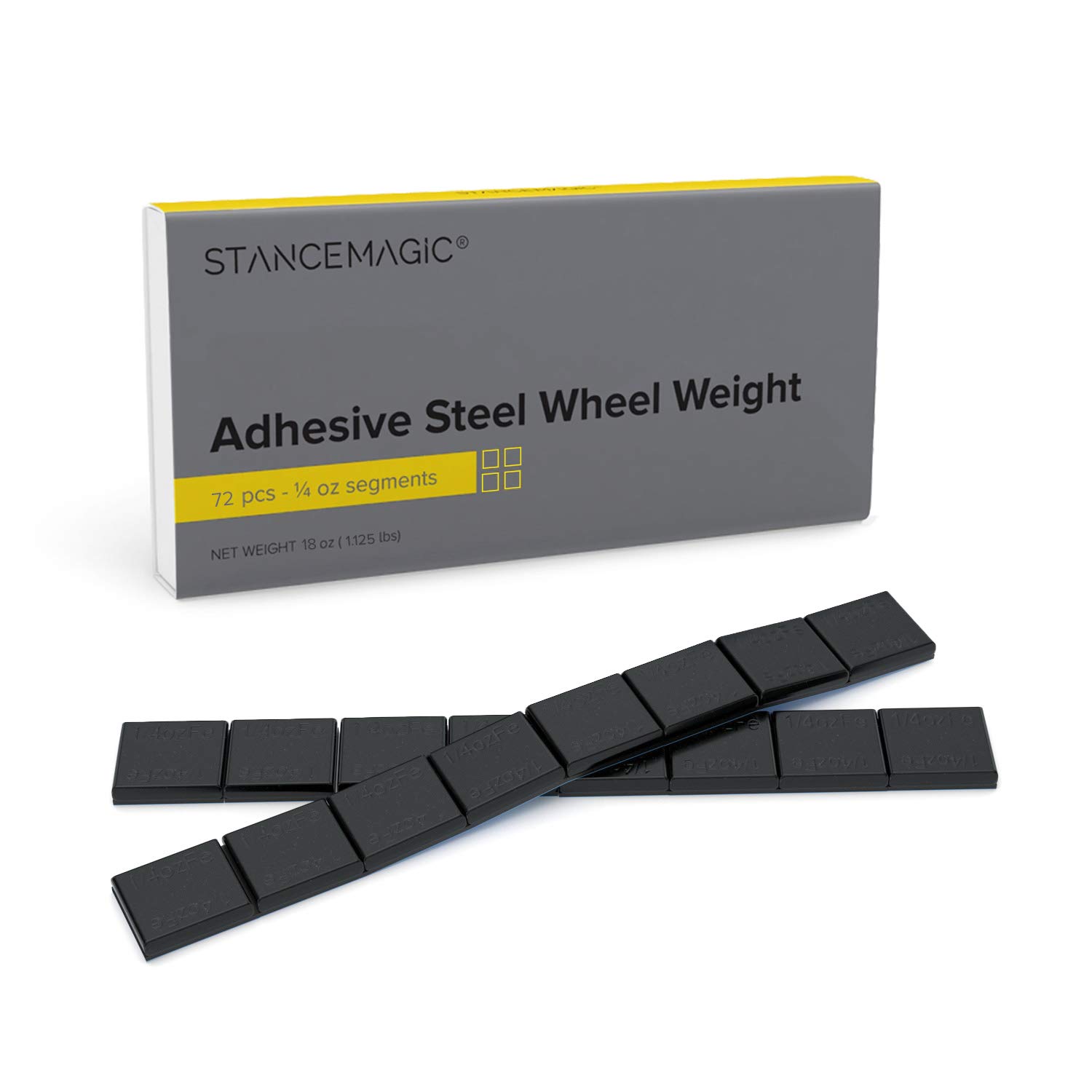 Snapklik.com : StanceMagic - 0.25oz 1/4oz - Black Adhesive Stick On ...