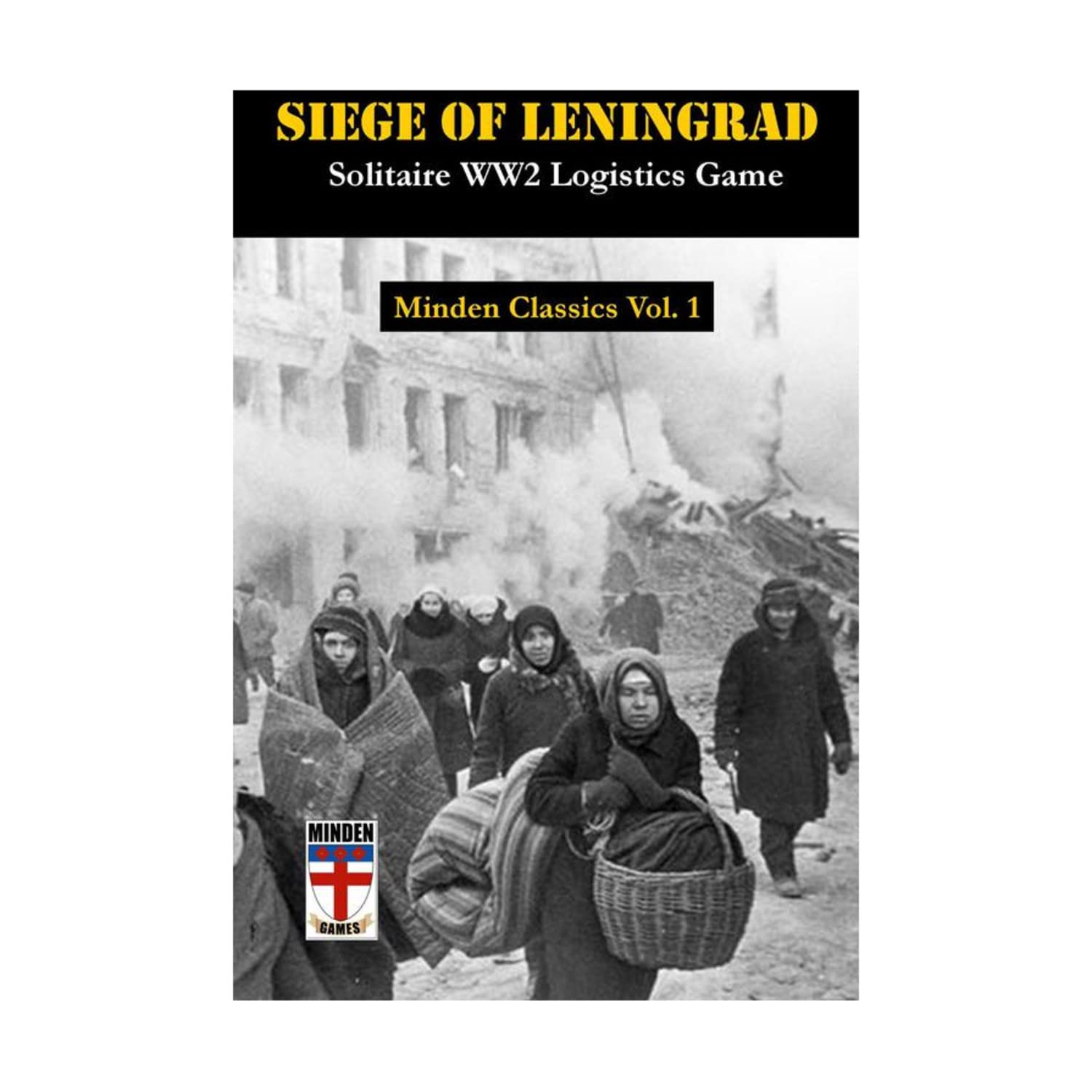 Amazon | Siege of Leningrad: Solitaire WW2 Logistics Game (Minden ...