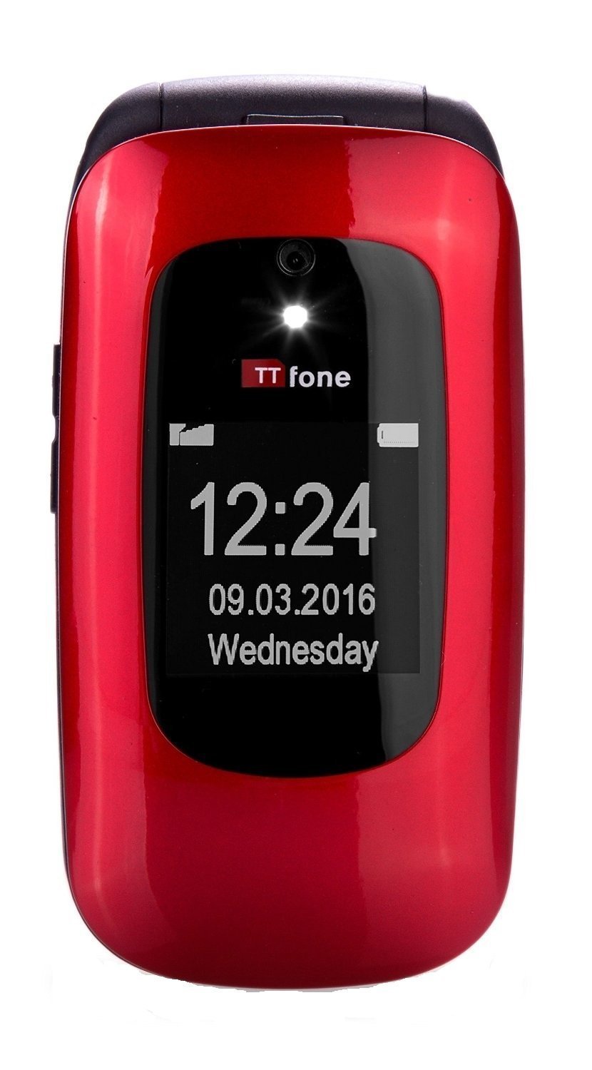 TTfone Lunar TT750 Big Button Simple Easy Clamshell Flip Mobile Phone ...
