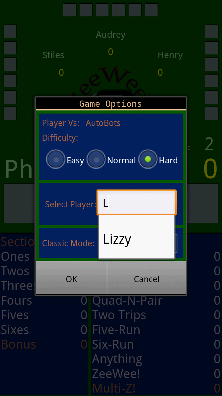 ZeeWee! Dice FREE (for Android) - App on Amazon Appstore