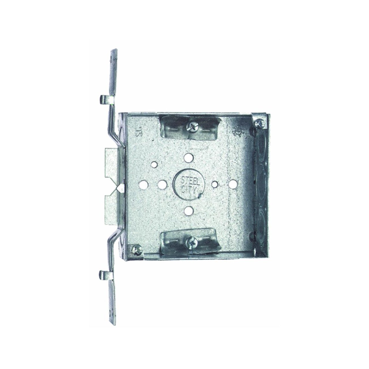 Steel City 52151-VN Pre-Galvanized Steel Square Box with C-5 Non ...