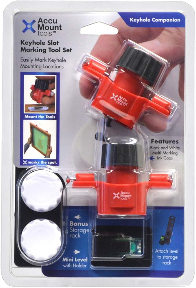 Keyhole Companion – Hang Objects w/Keyhole Slots Perfectly without ...