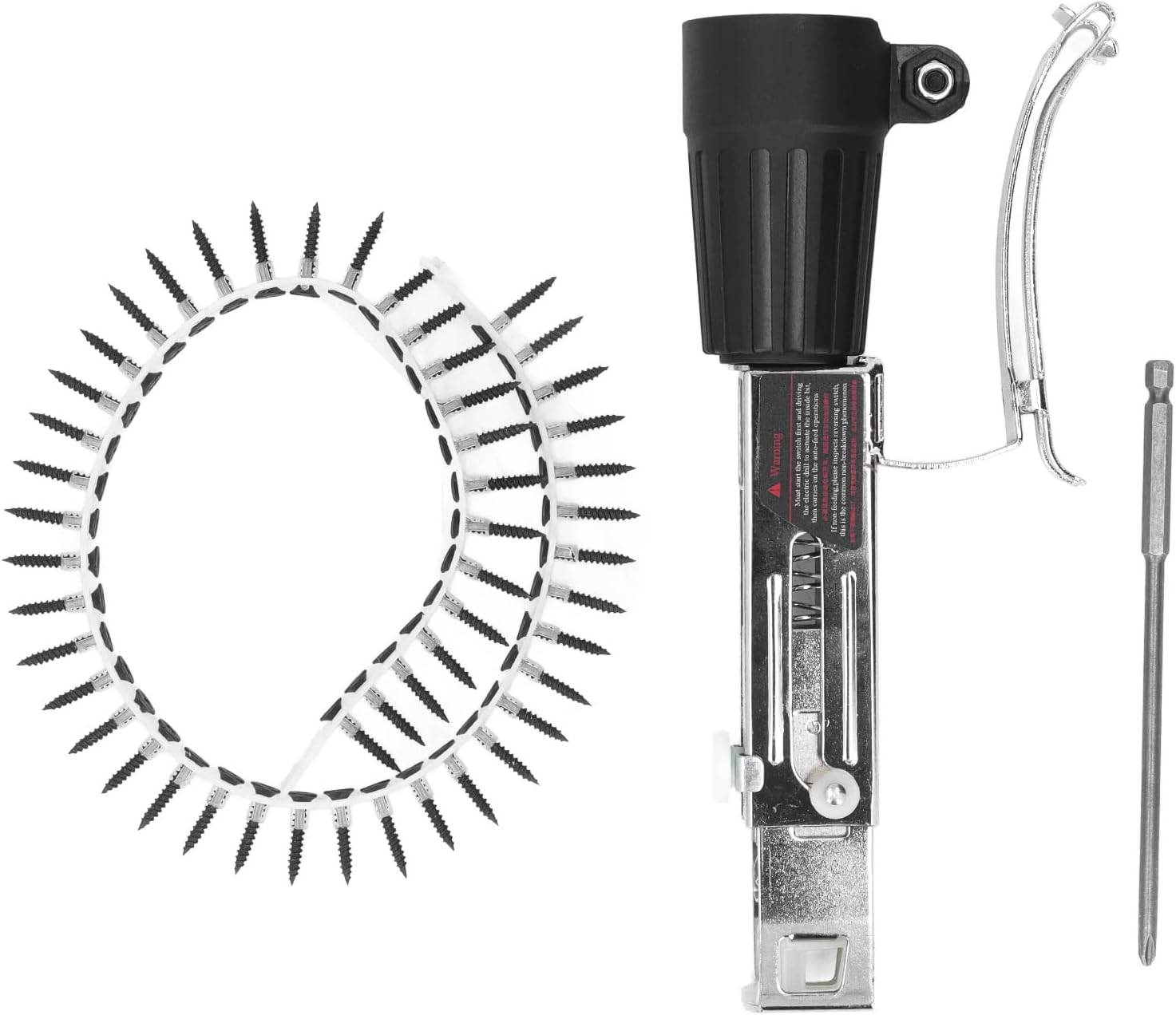 Amazon.com: Kuuleyn Chain Screw Gun, Packaging Machine, Chain Nail Gun ...