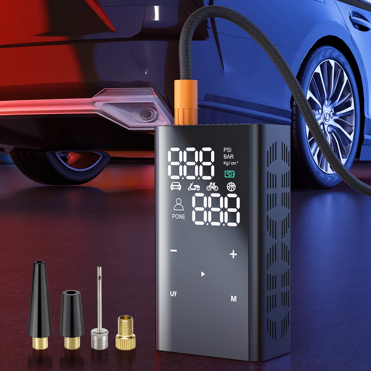 Buy Sybedu 2X Faster Inflation,Tire Inflator Portable Air Compressor ...