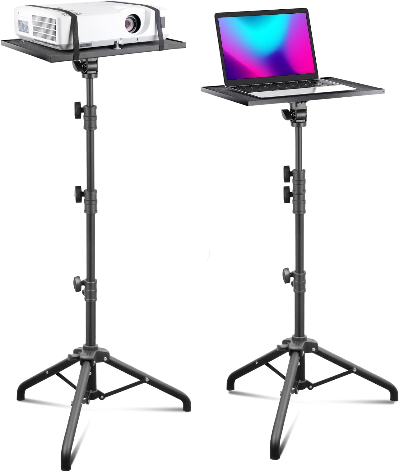 Amazon.com: Eicaus 180° Rotation Heavy-Duty Projector Stand Tripod ...