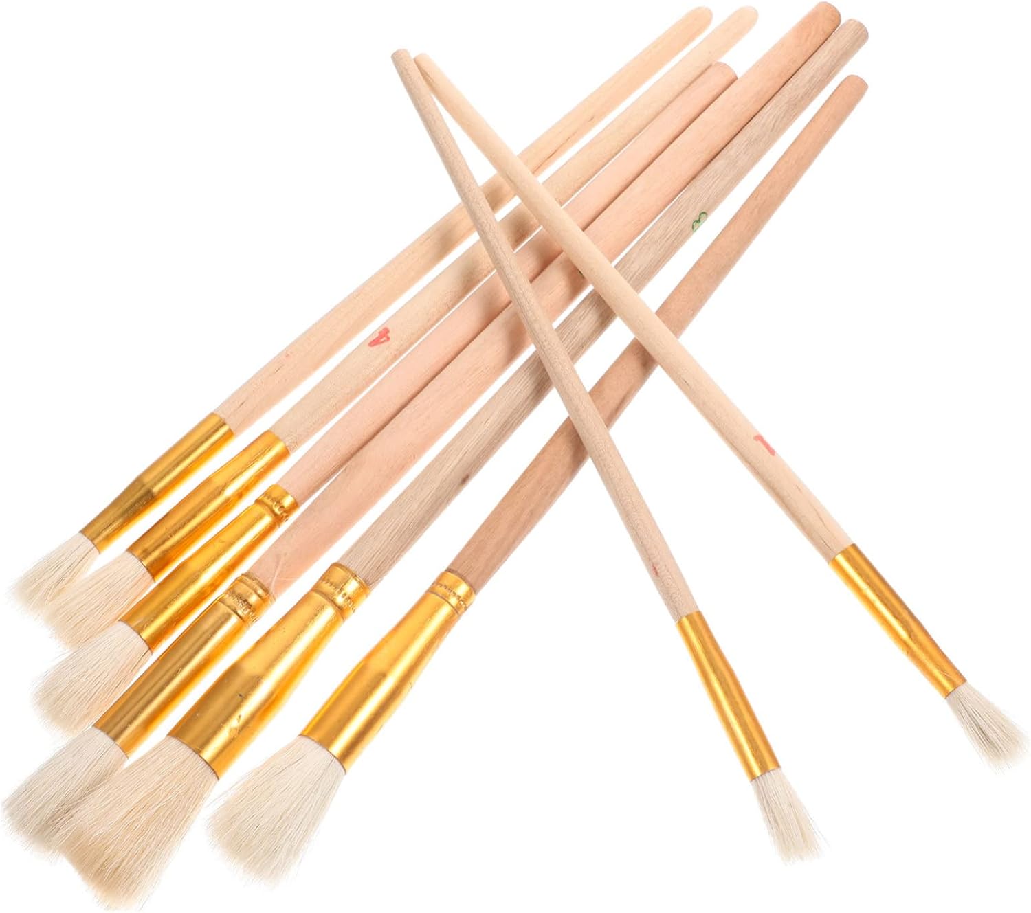 Amazon.com : SECFOU Plant Pollinator Brush 8pcs Artificial Chalk Hand ...