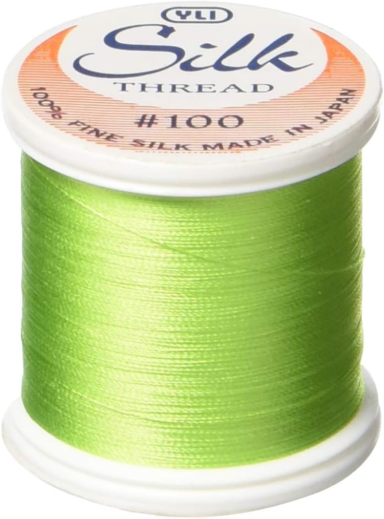 Amazon.com: YLI 100 wt. Silk Thread - 100% Japanese Silk Ultra-fine ...