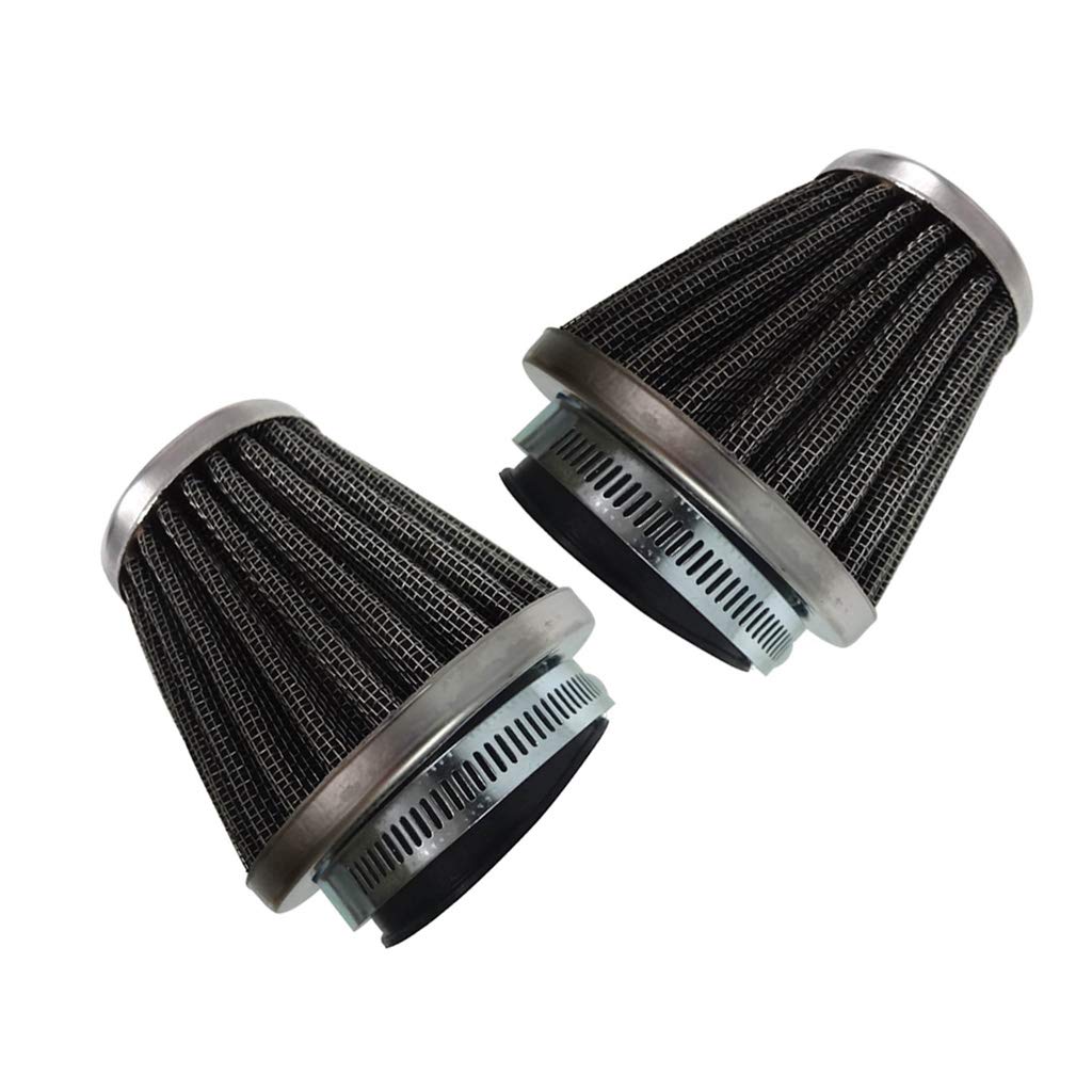 Amazon.com: Fuerduo 2PCS 1 5/8" Motorcycle Air Filter for 125cc 150cc ...