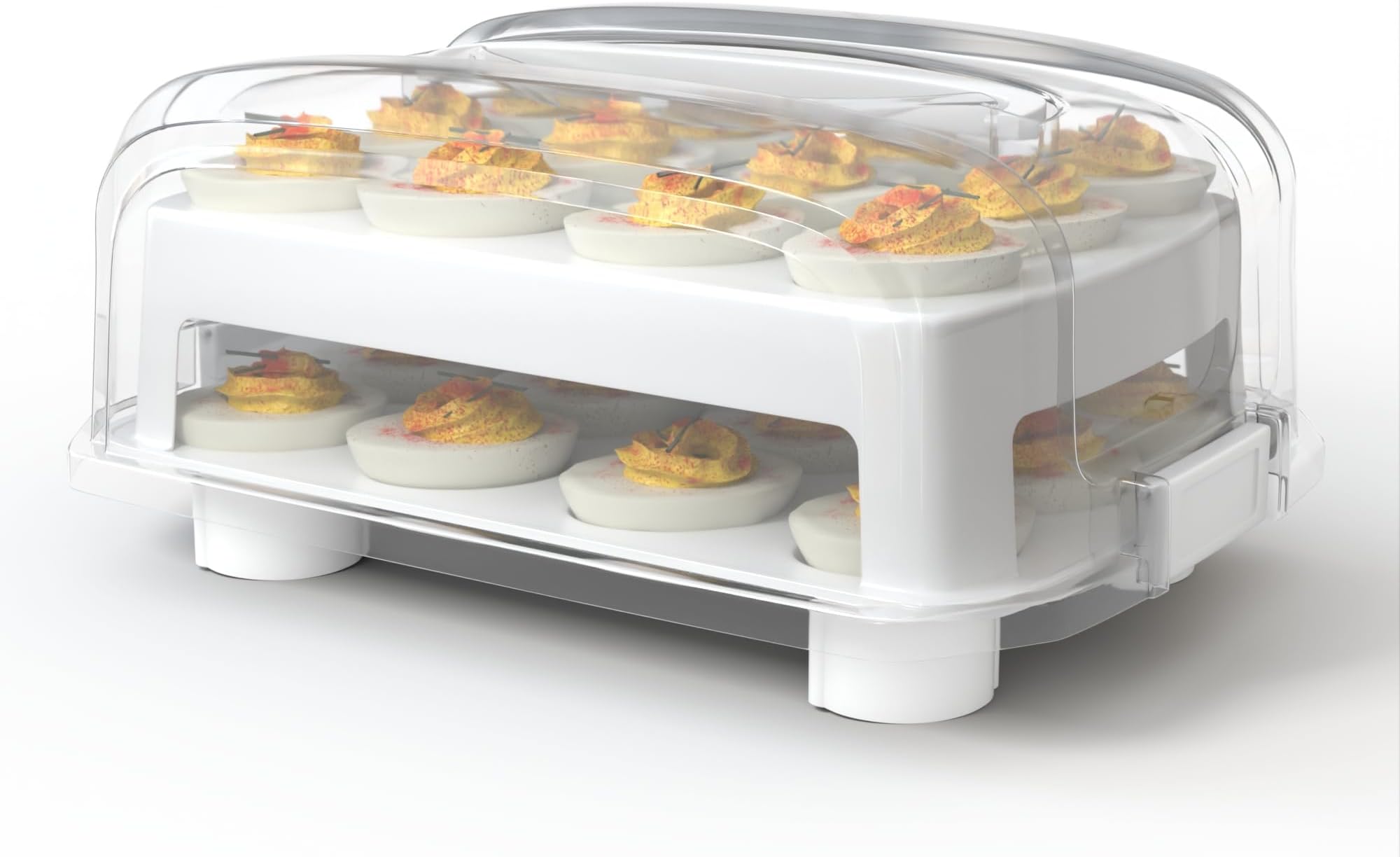 Amazon.com: Rubbermaid Specialty Plastic Egg Keeper Food Storage ...