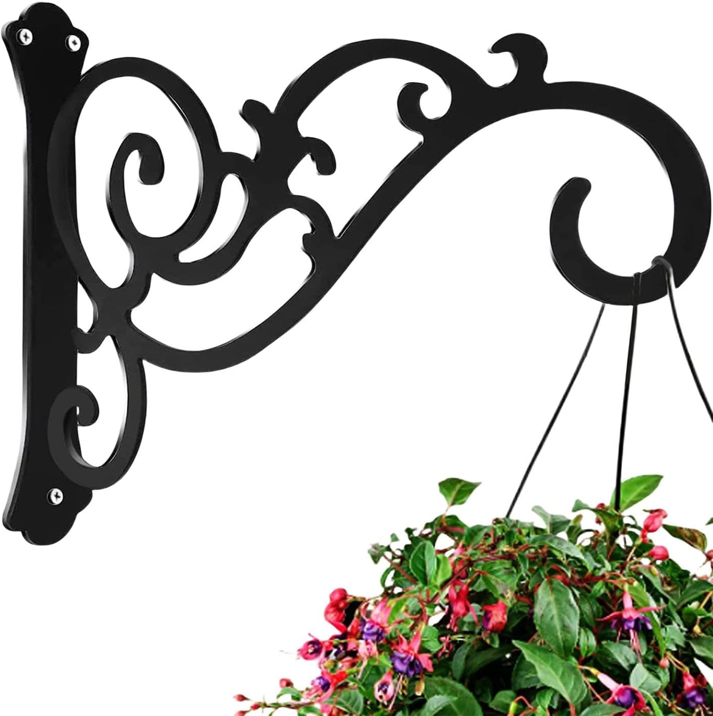 Hanging Plant Bracket,Wall Hook Hanging Plant Bracket,Heavy Duty Solid ...