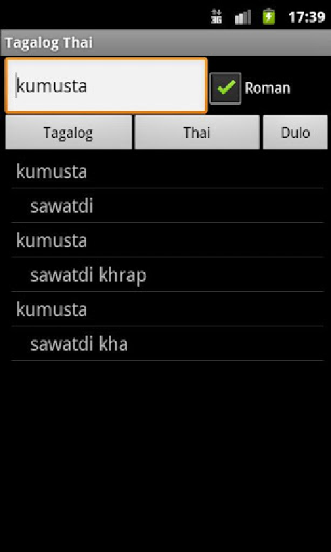 Thai Tagalog Dictionary:Amazon.com:Appstore for Android