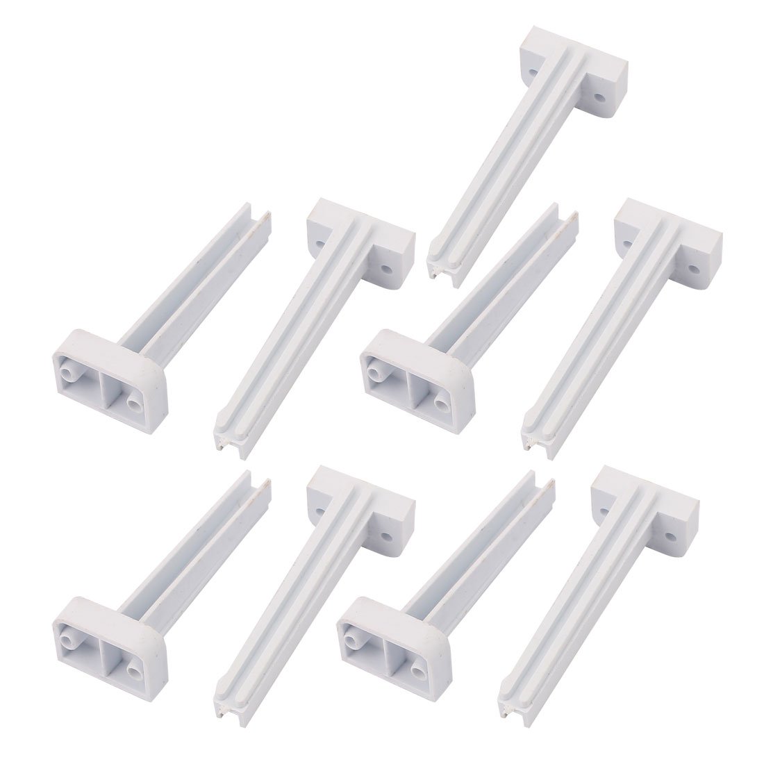 uxcell 9 pcs Vertical Mounting PCB Circuit Board Slot Guide Rail ...
